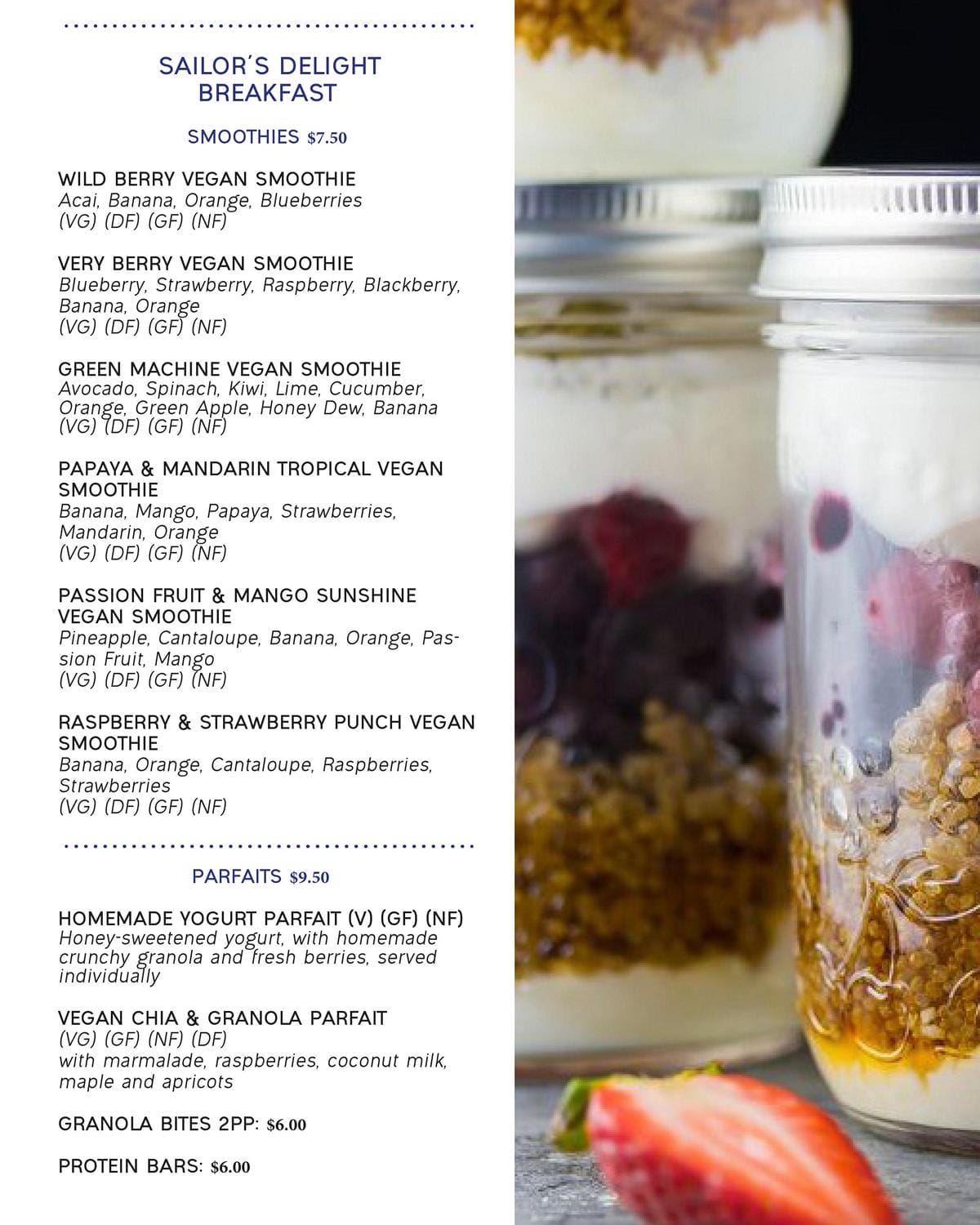 Catering Menu - Toronto Yachts | Party Boat Rental, Charter & Cruise in ...